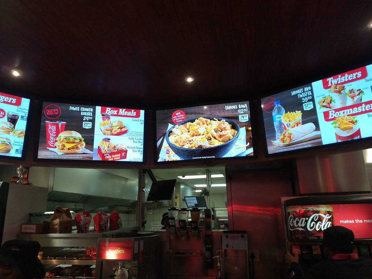 Menu at KFC Nigel restaurant, Nigel, Shop 5