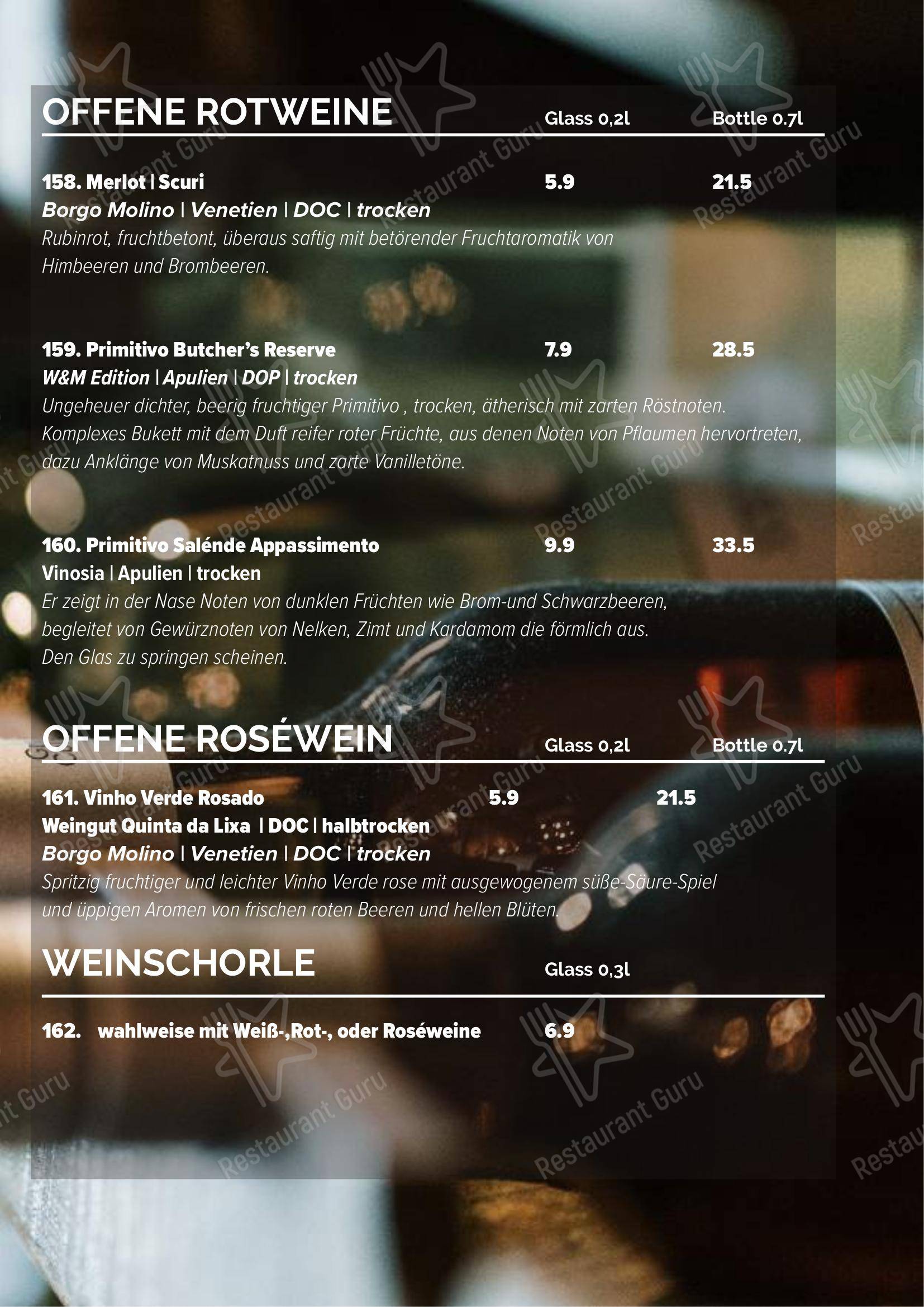 Speisekarte von KOI 1984 restaurant, Regensburg
