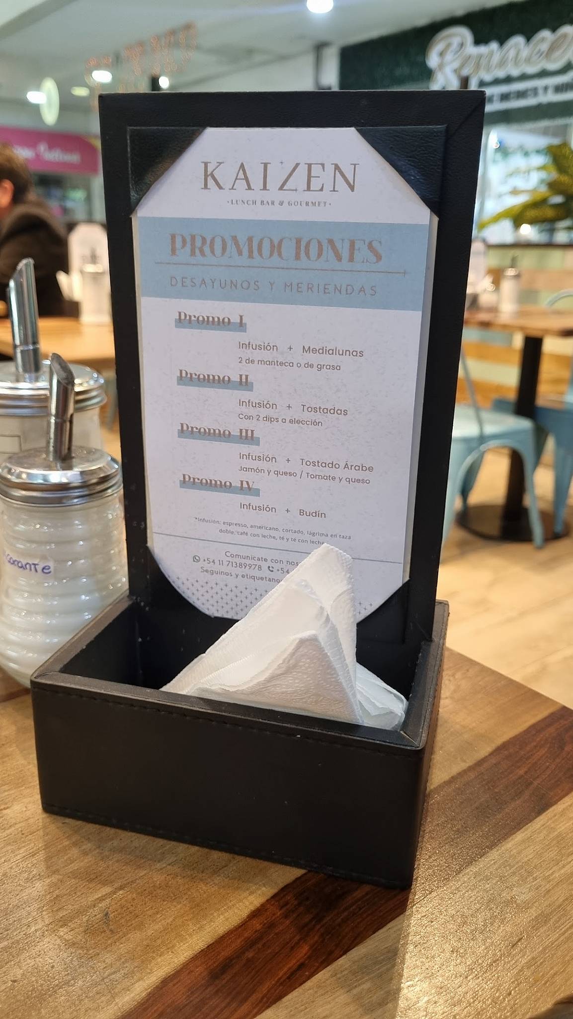 Carta de Kaizen Bar, Ramos Mejía