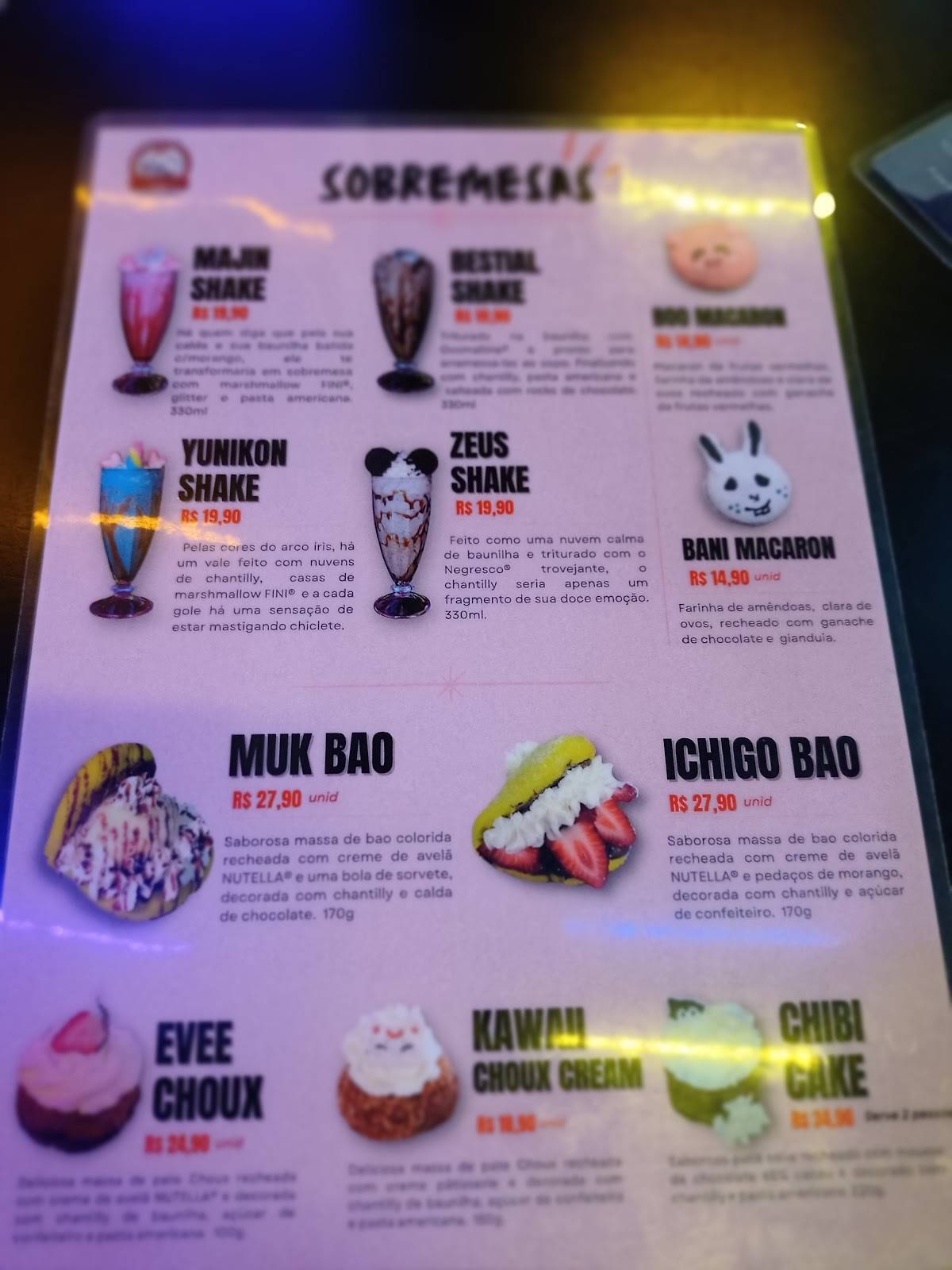 Menu em Katon restaurante, São Paulo