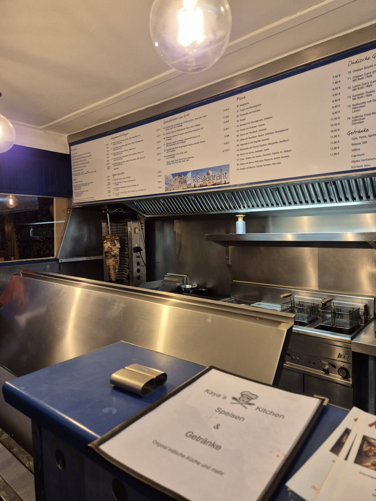 Speisekarte von Kaya's Kitchen restaurant, Steinhagen