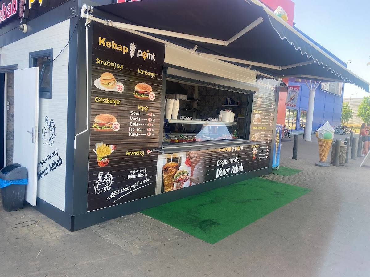 Menu at Kebab Point, Ceske Budejovice