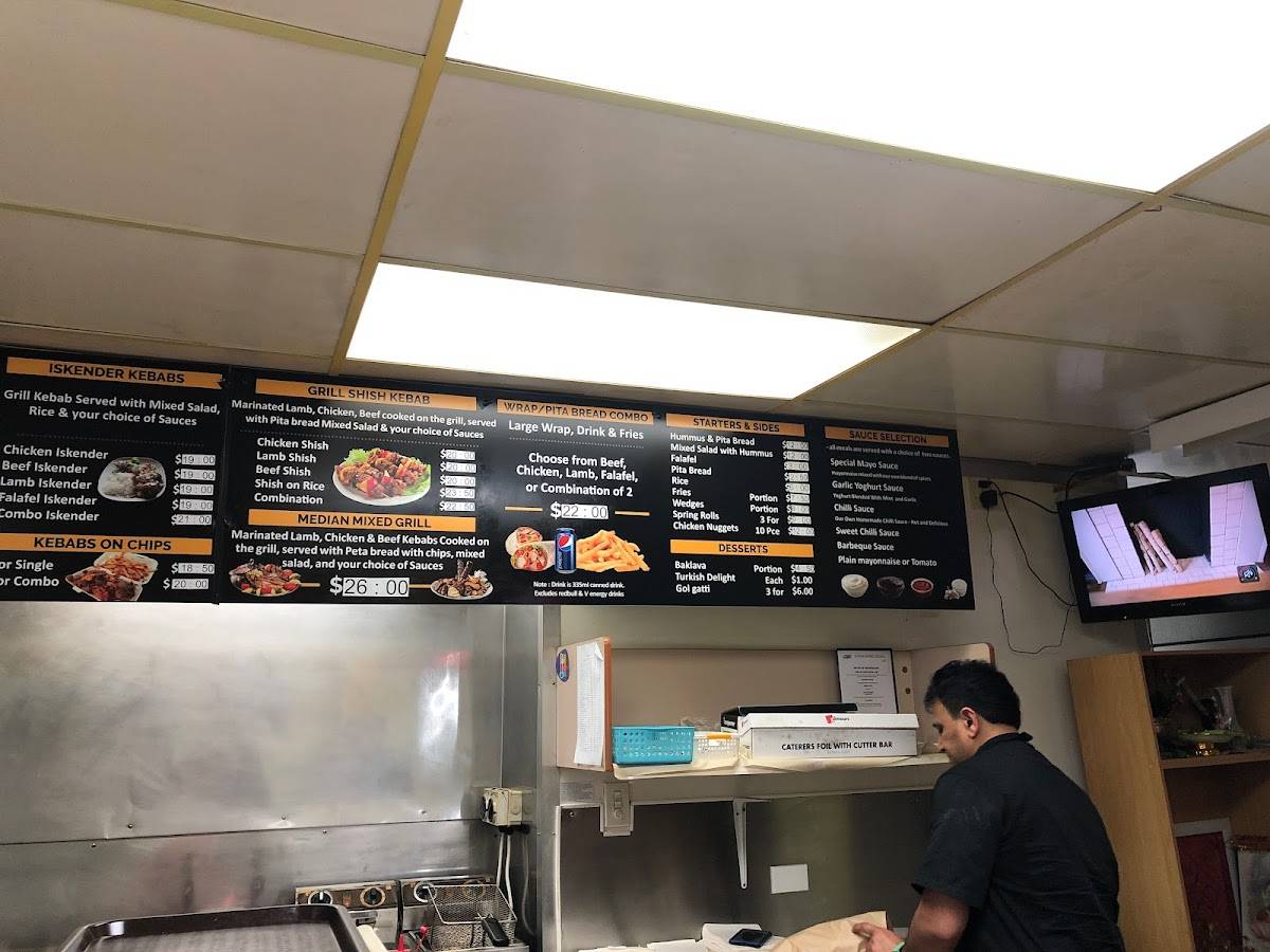 Menu at Kebab & Burger Shop restaurant, Balclutha