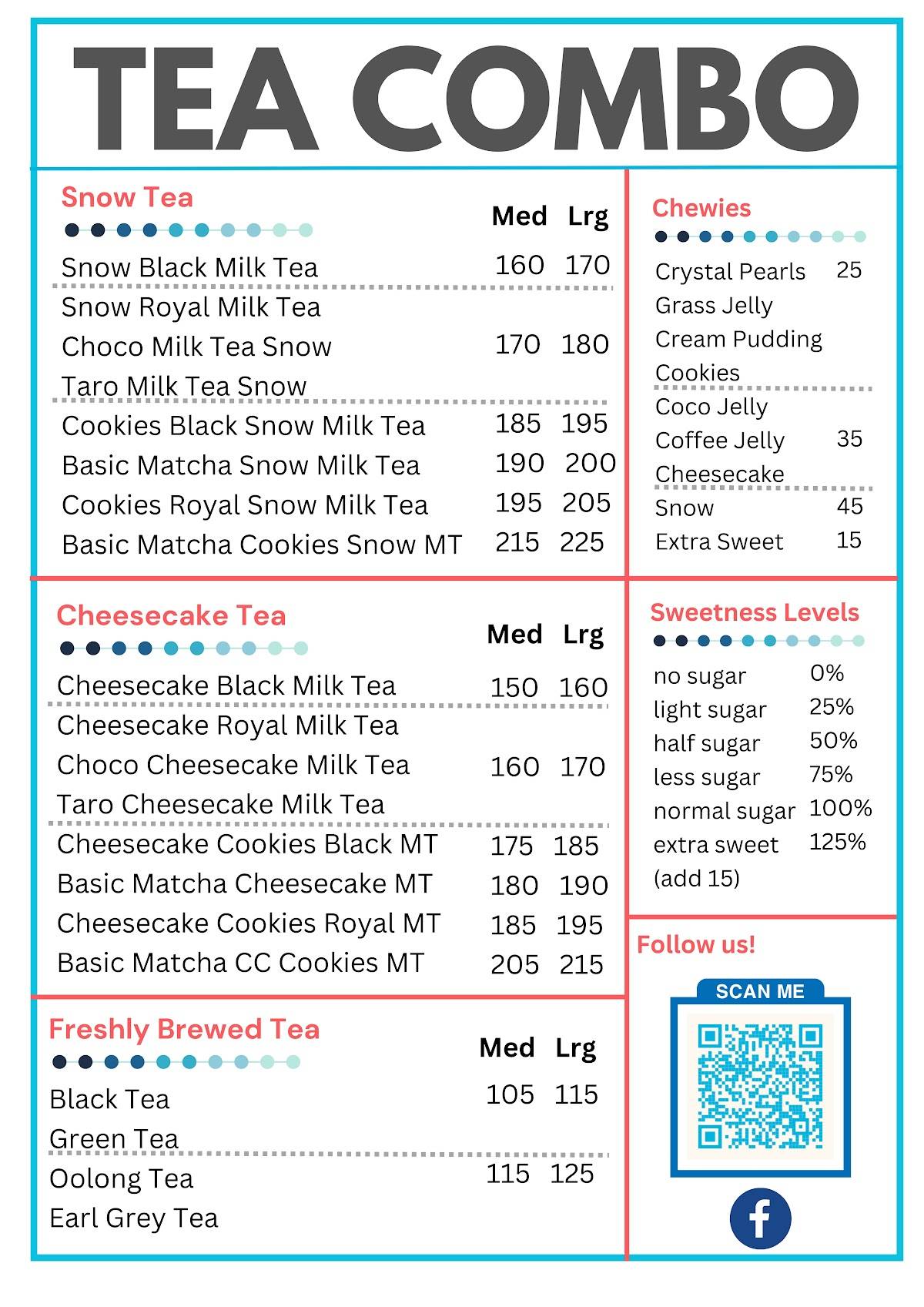 Menu at Kenko Naicha - Limketkai Mall, Cagayan de Oro, Limketkai Center