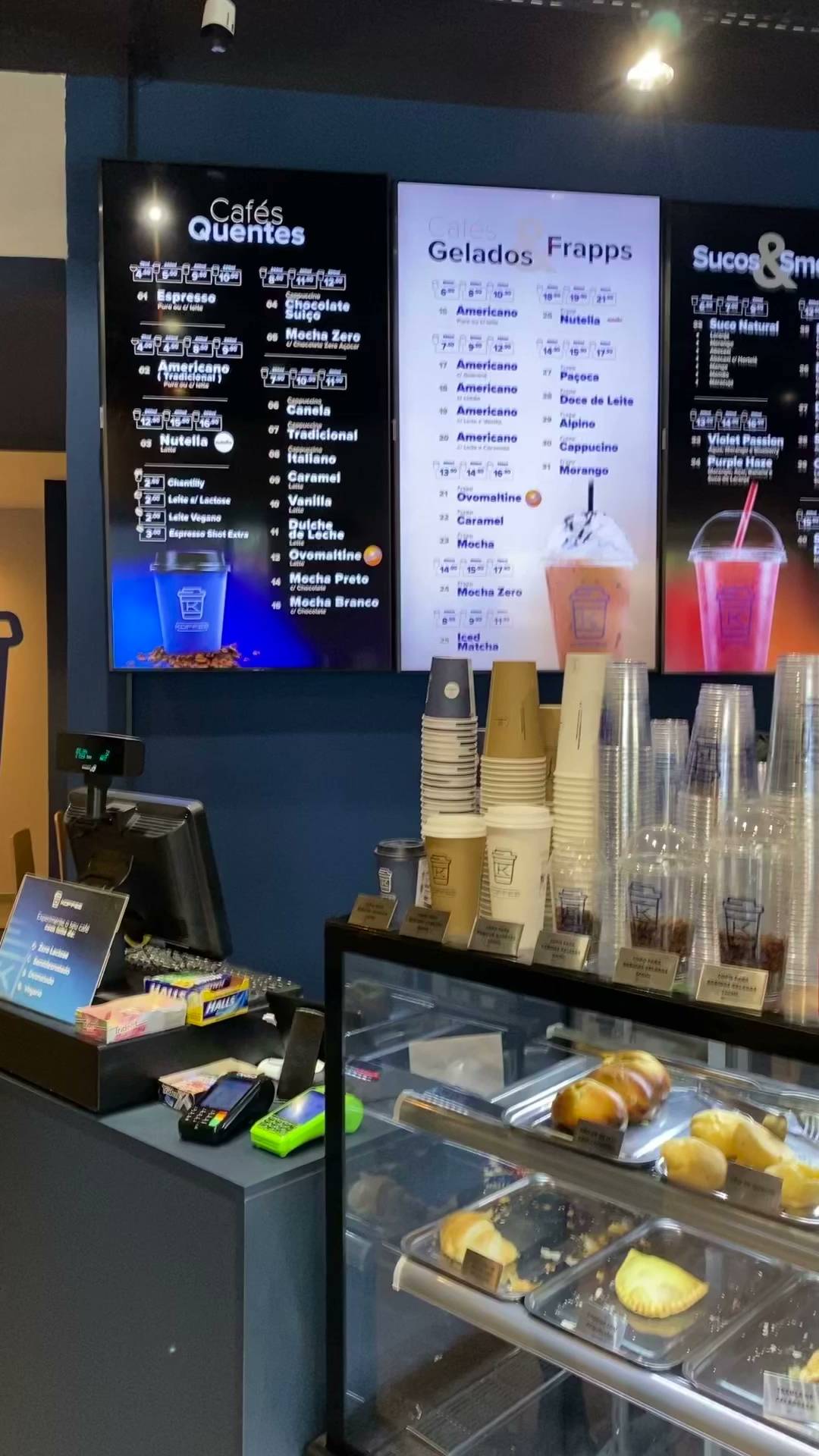 Menu at Koffee - Vicente Machado cafe, Curitiba
