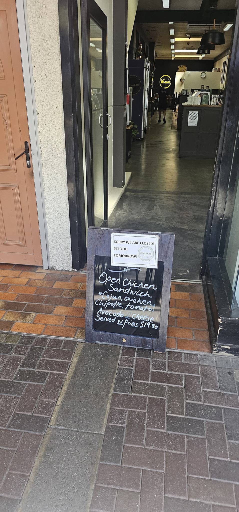 Menu at Kolachi Cafe & Eatery, Napier