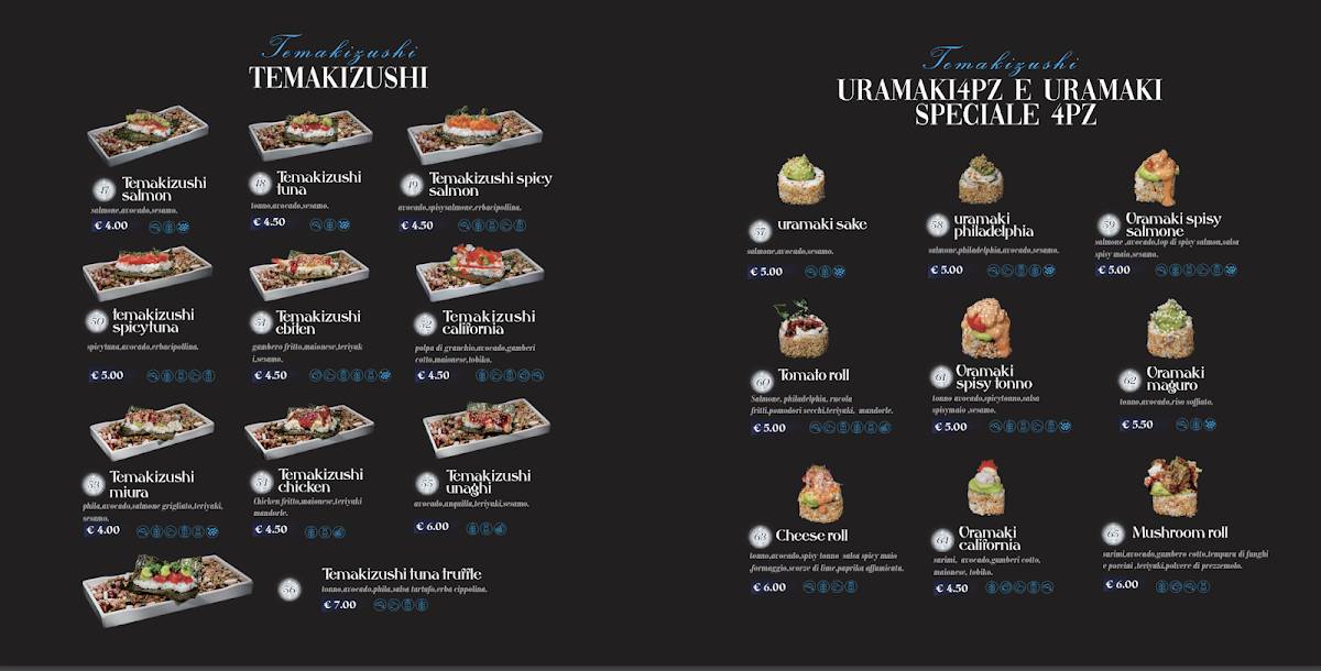 Menu da Kristal Palace • Sushi All You Can Eat & Cocktail Bar, Lido di ...