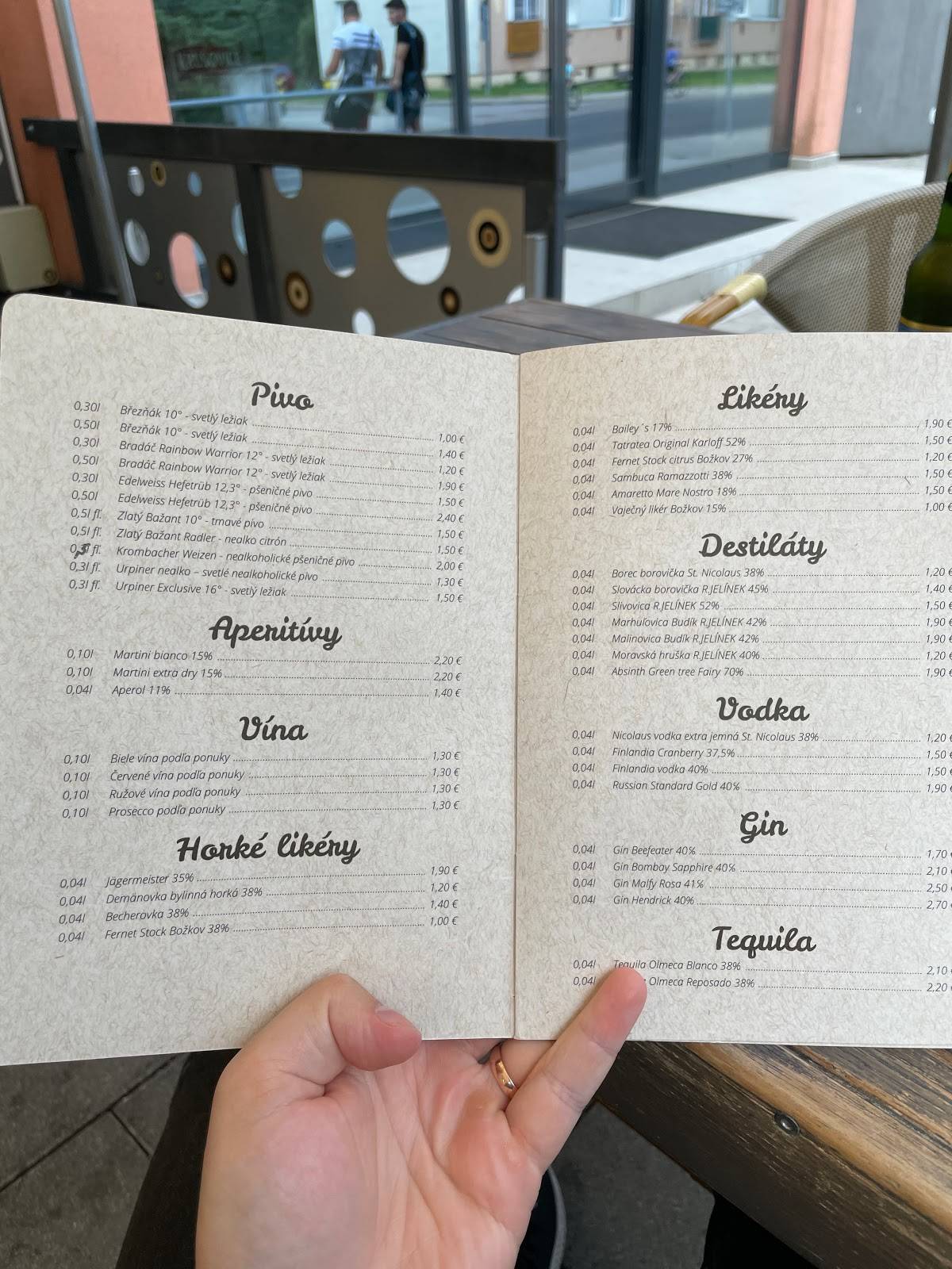Menu at LH Point - Restaurant, Liptovský Hrádok
