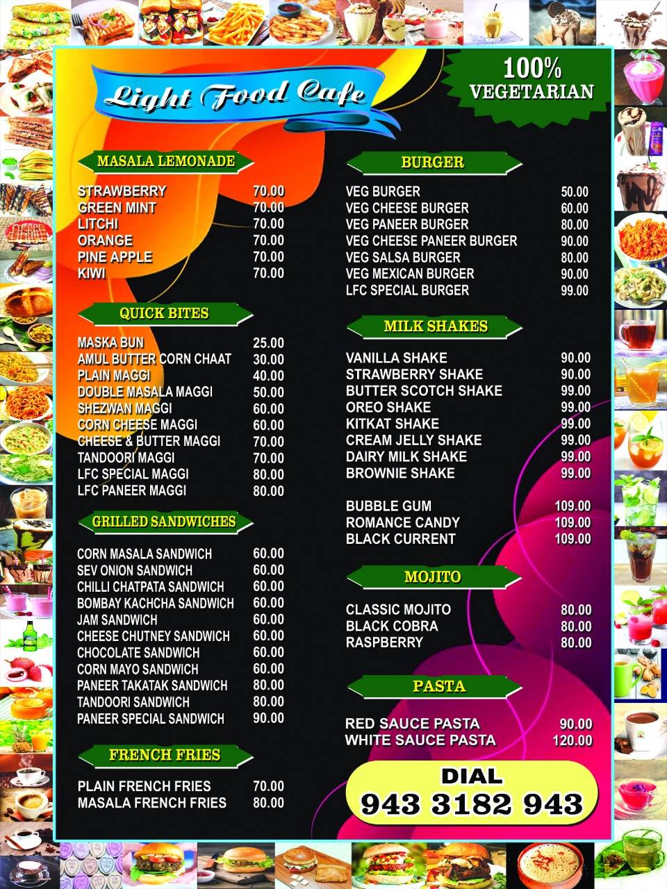 Menu at LIGHT FOOD CAFE LFC, Kolkata
