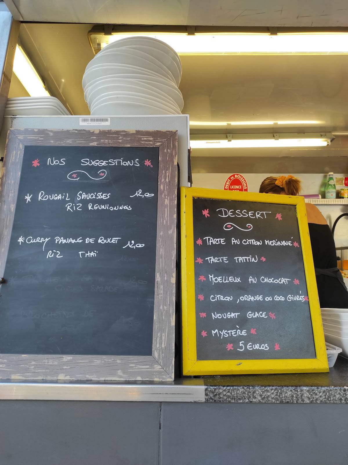 Menu au La Galinette restaurant, La Croix-Valmer, 29-13 Bd de la Mer