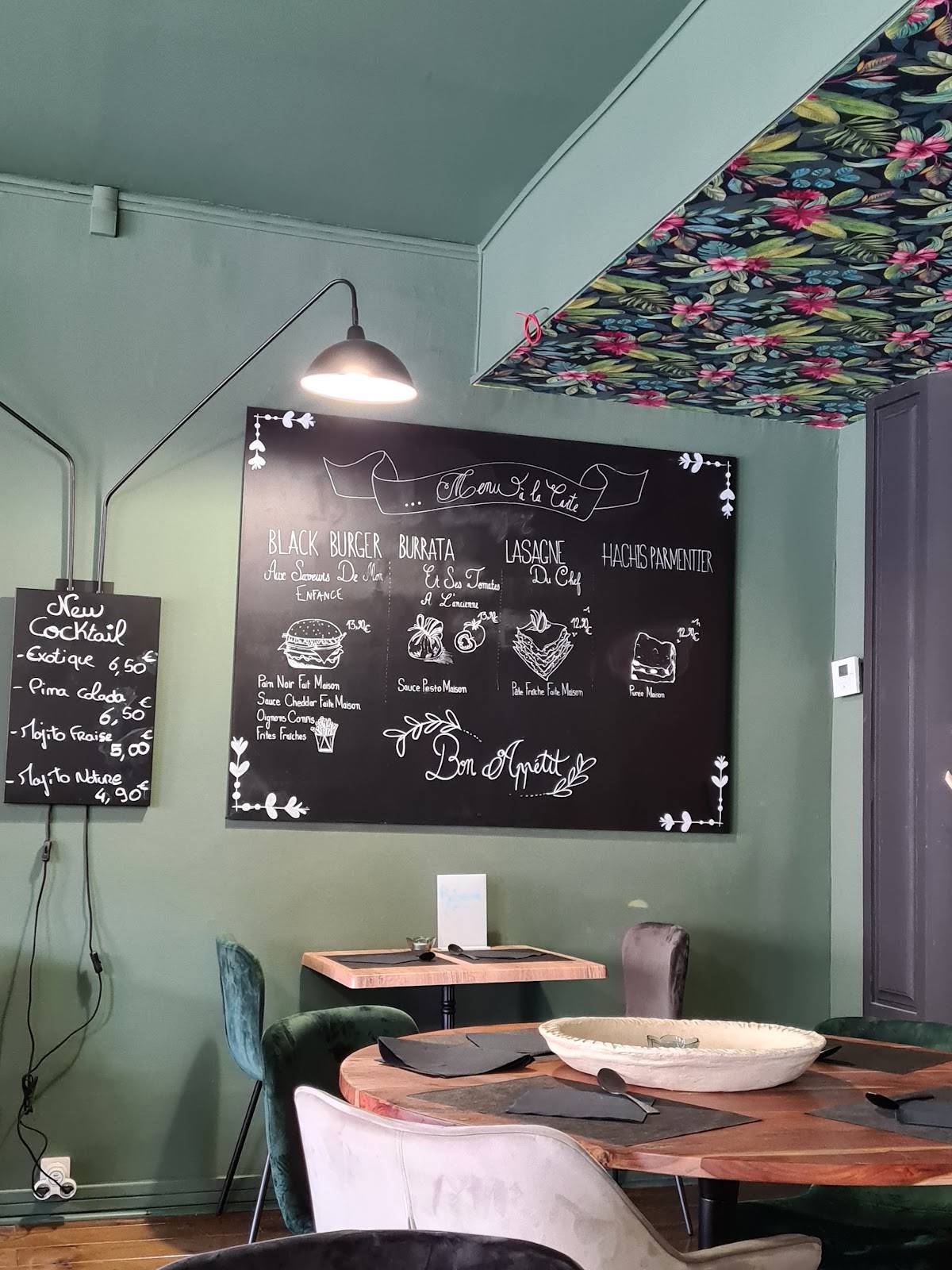 Menu au Le Grand Café, Roubaix