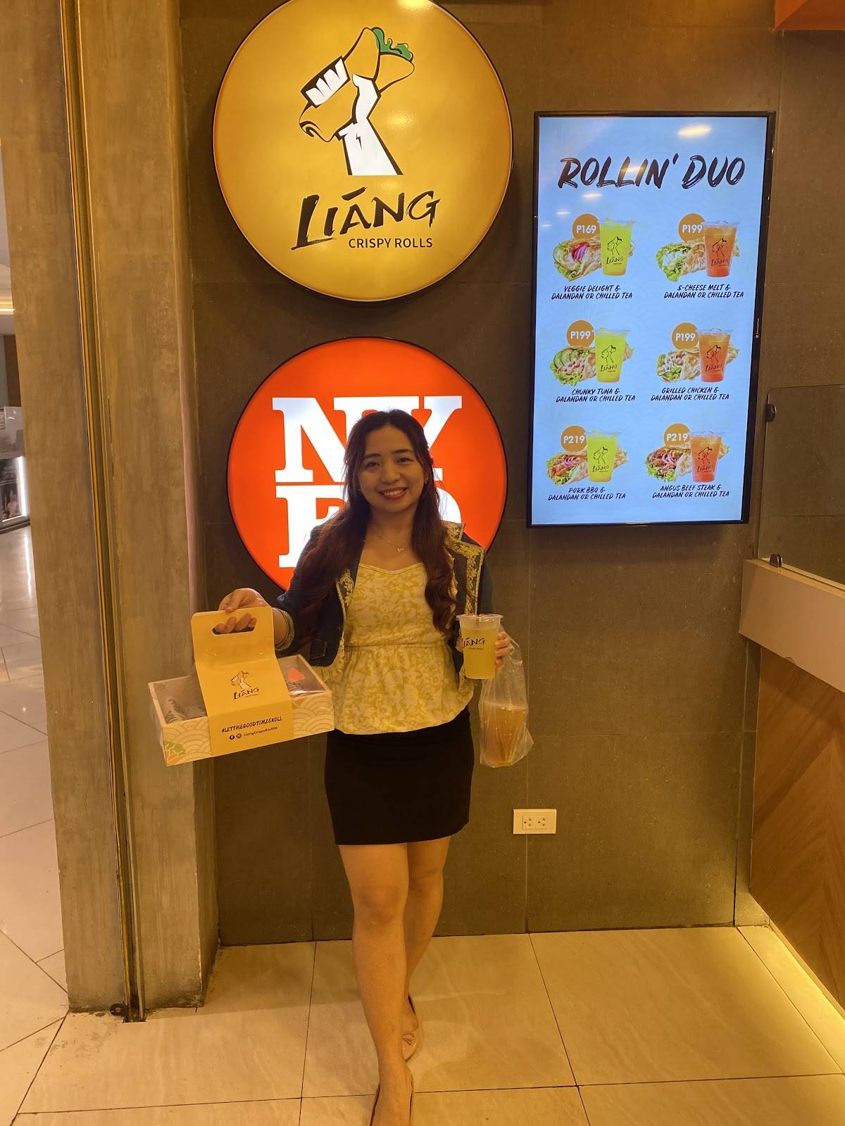 Menu at Liang Crispy Rolls/NYFD restaurant, Taguig, Uptown bgc