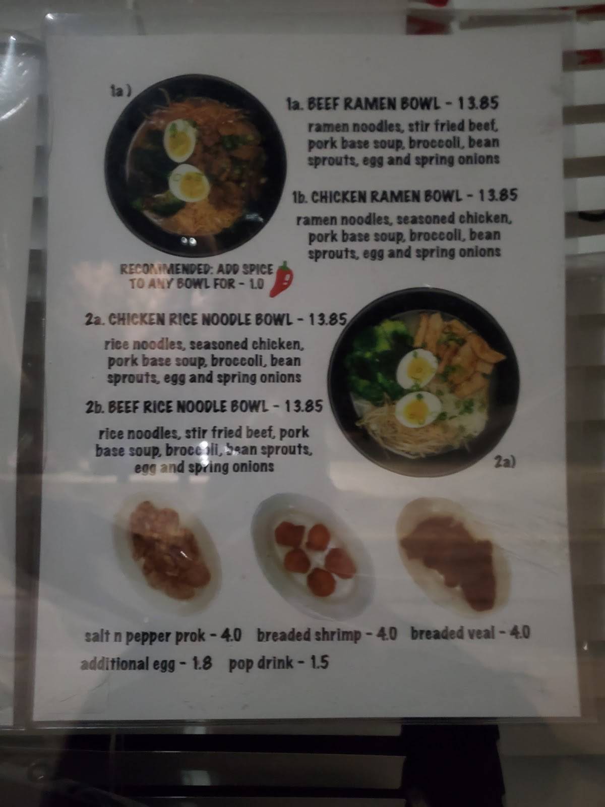Menu at Lok Lok Garden Restaurant, Altona