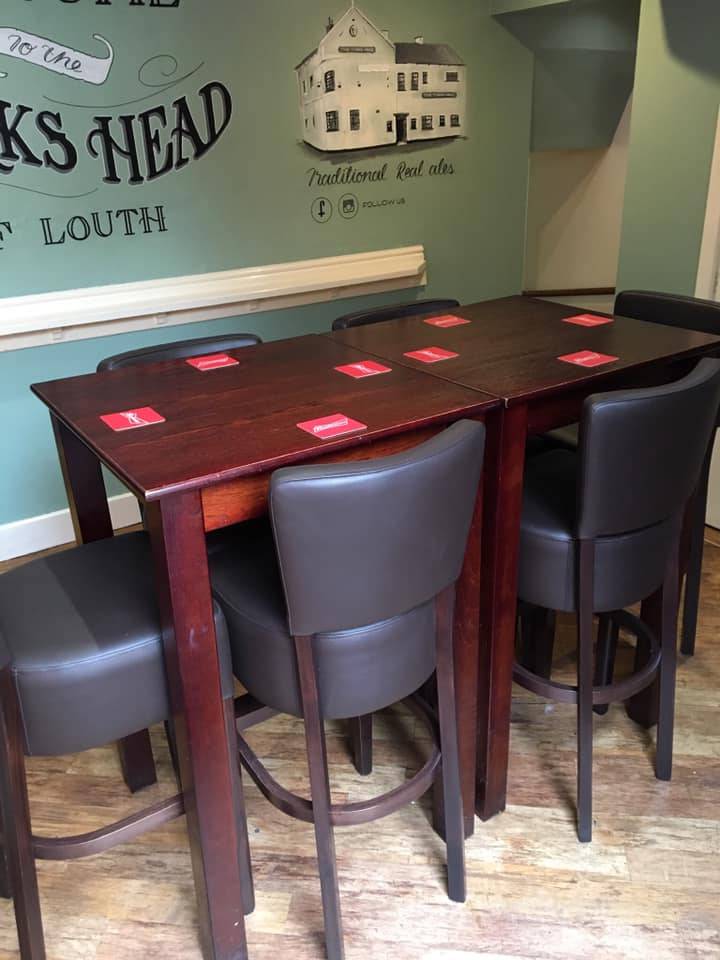 Menu at The Turk's Head pub & bar, Louth
