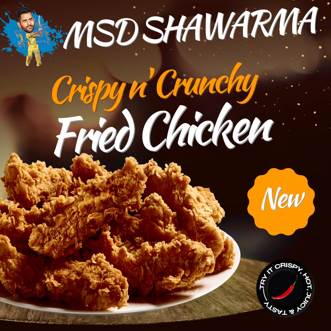 Menu at MSD SHAWARMA, Coimbatore, 351