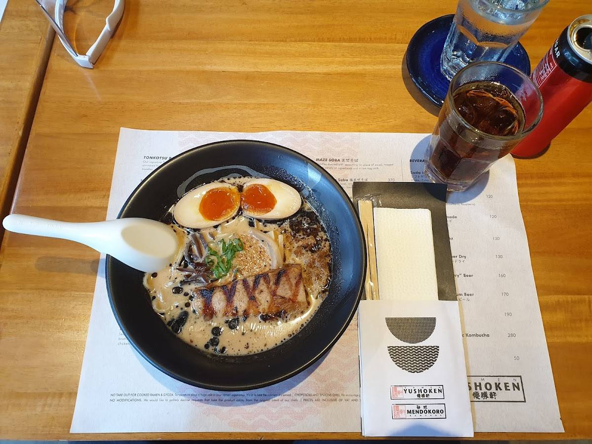 Menu at Ramen Yushoken Cebu restaurant, Mandaue City, G/F