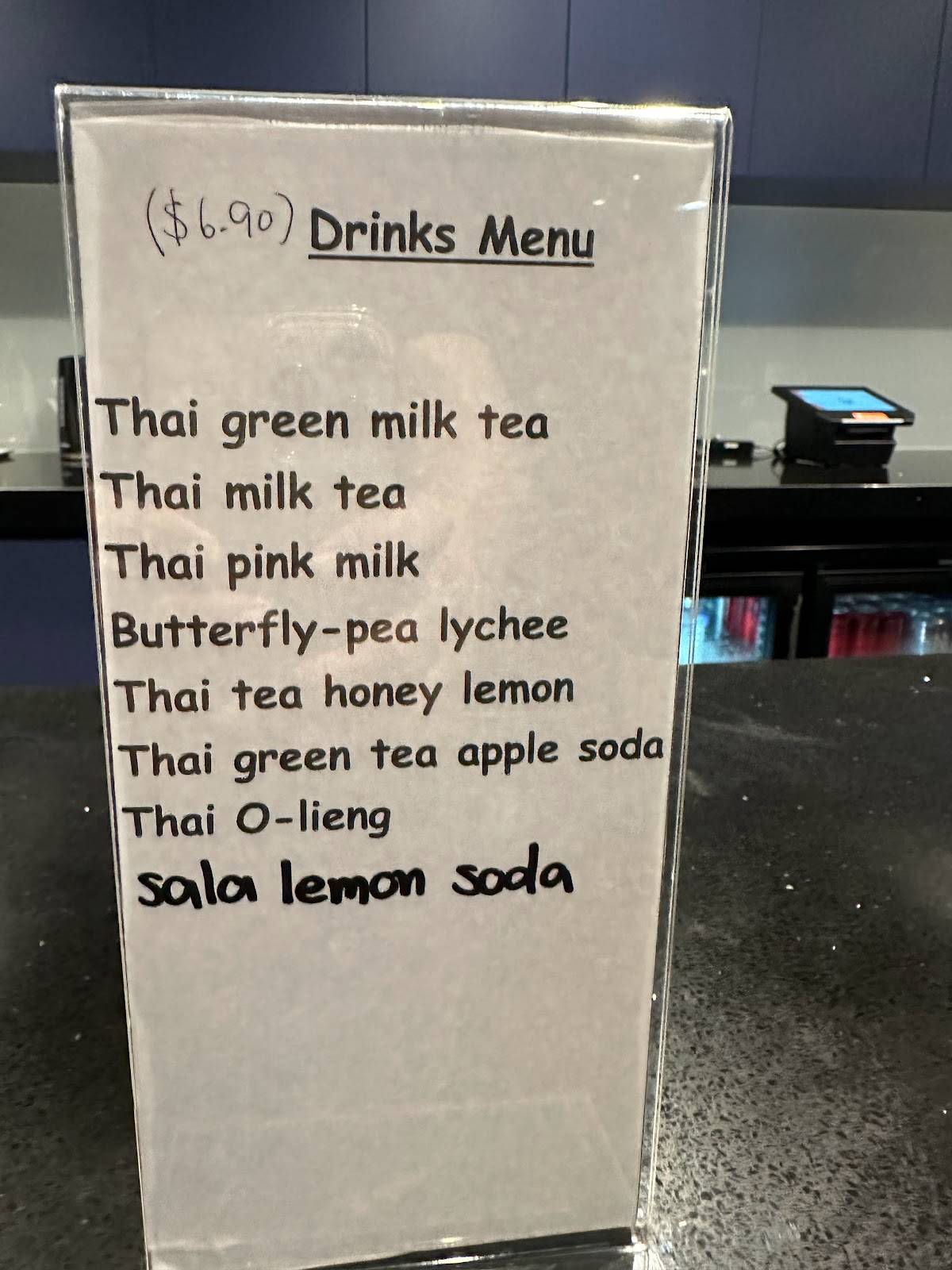 Menu at Maprang thai cranebrook restaurant, Cranebrook