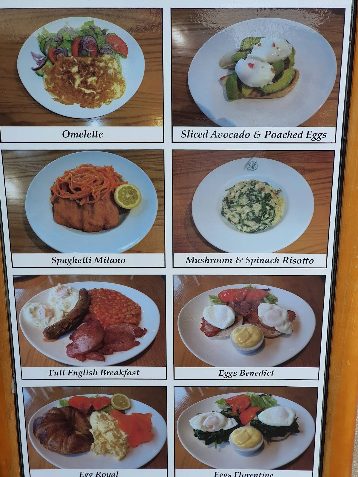Menu at Maria's Coffee Sandwich Bar, Beckenham