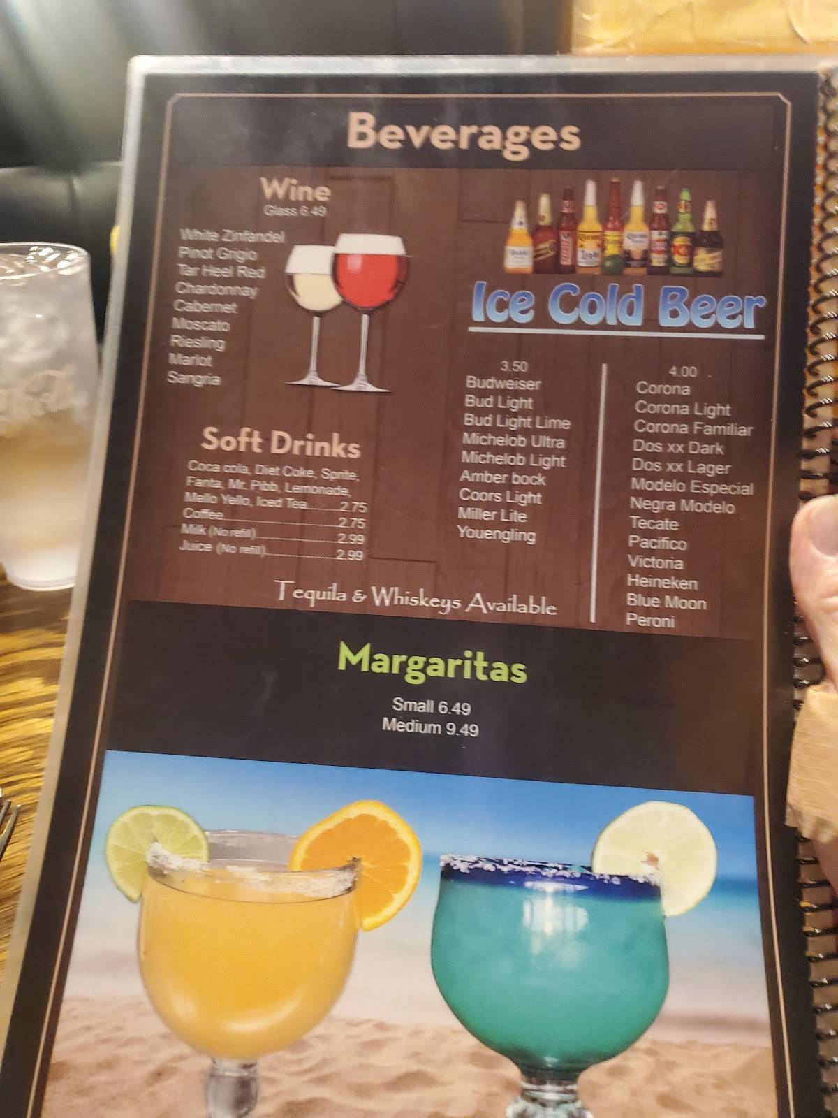 Menu at Mariolino’s Italian Cuisine restaurant, Hayesville