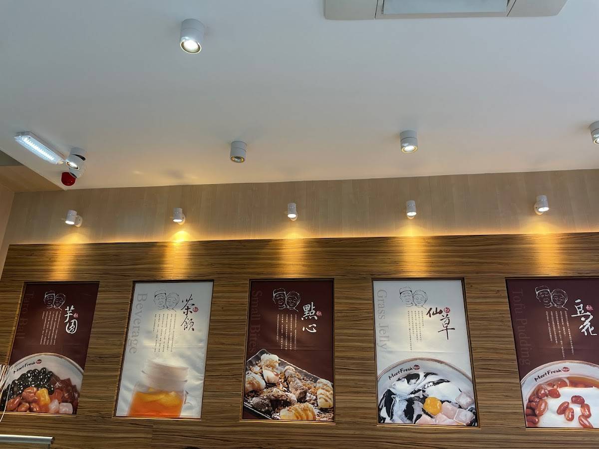 Menu at Meet Fresh restaurant, London