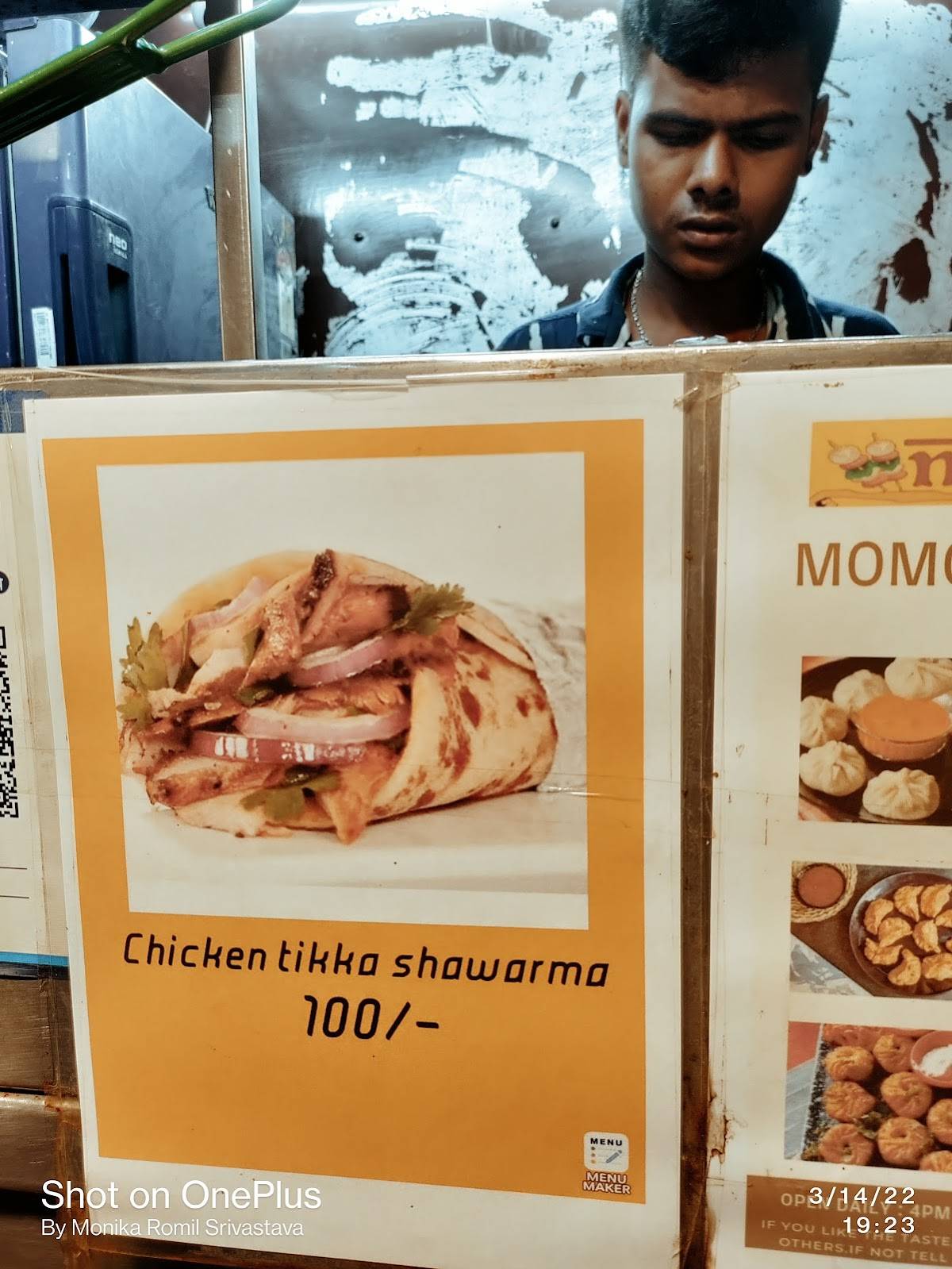Menu at MEHFIL, Mumbai, Sayani Rd