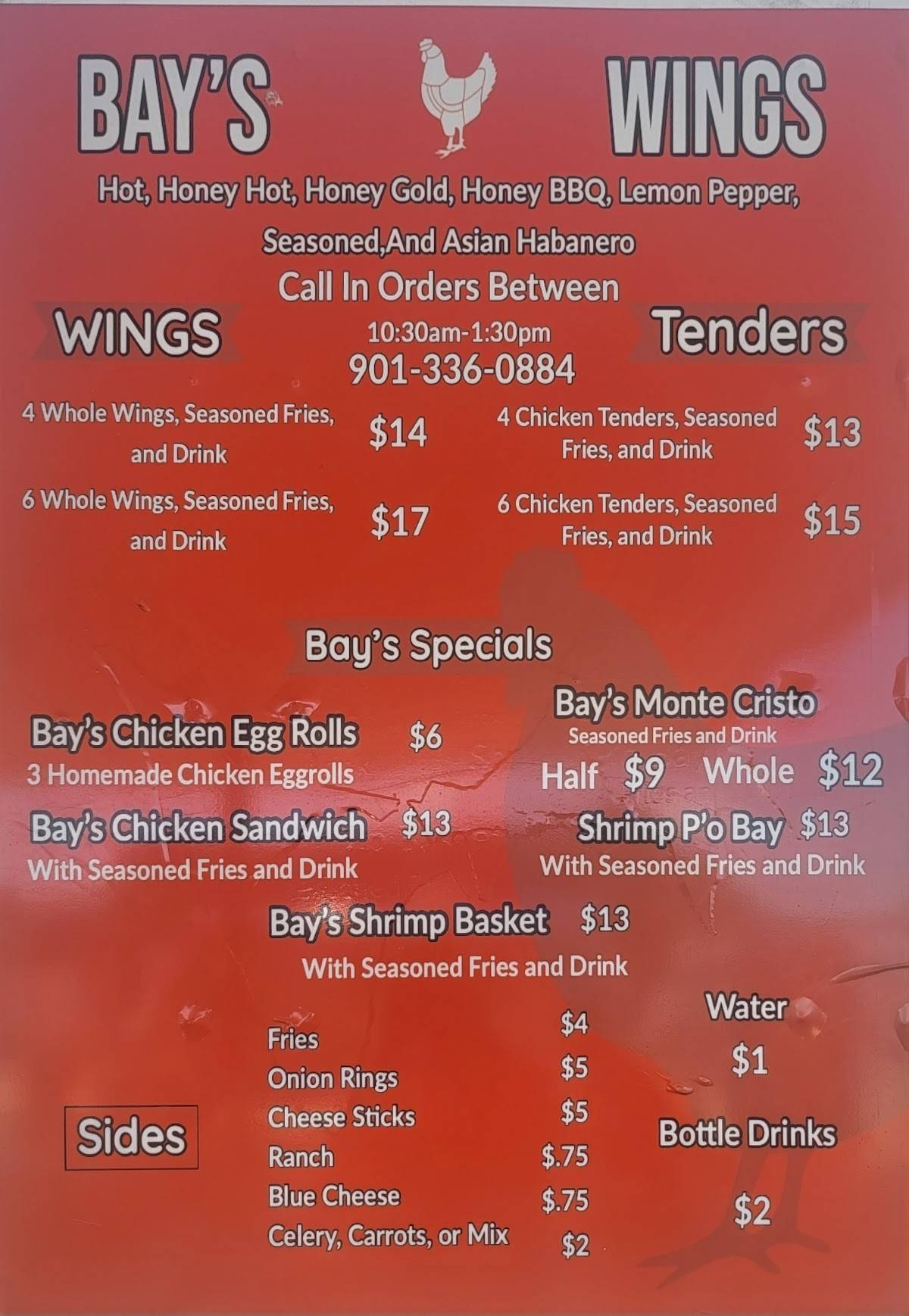 Menu at Memphis Food Truck Park restaurant, Memphis