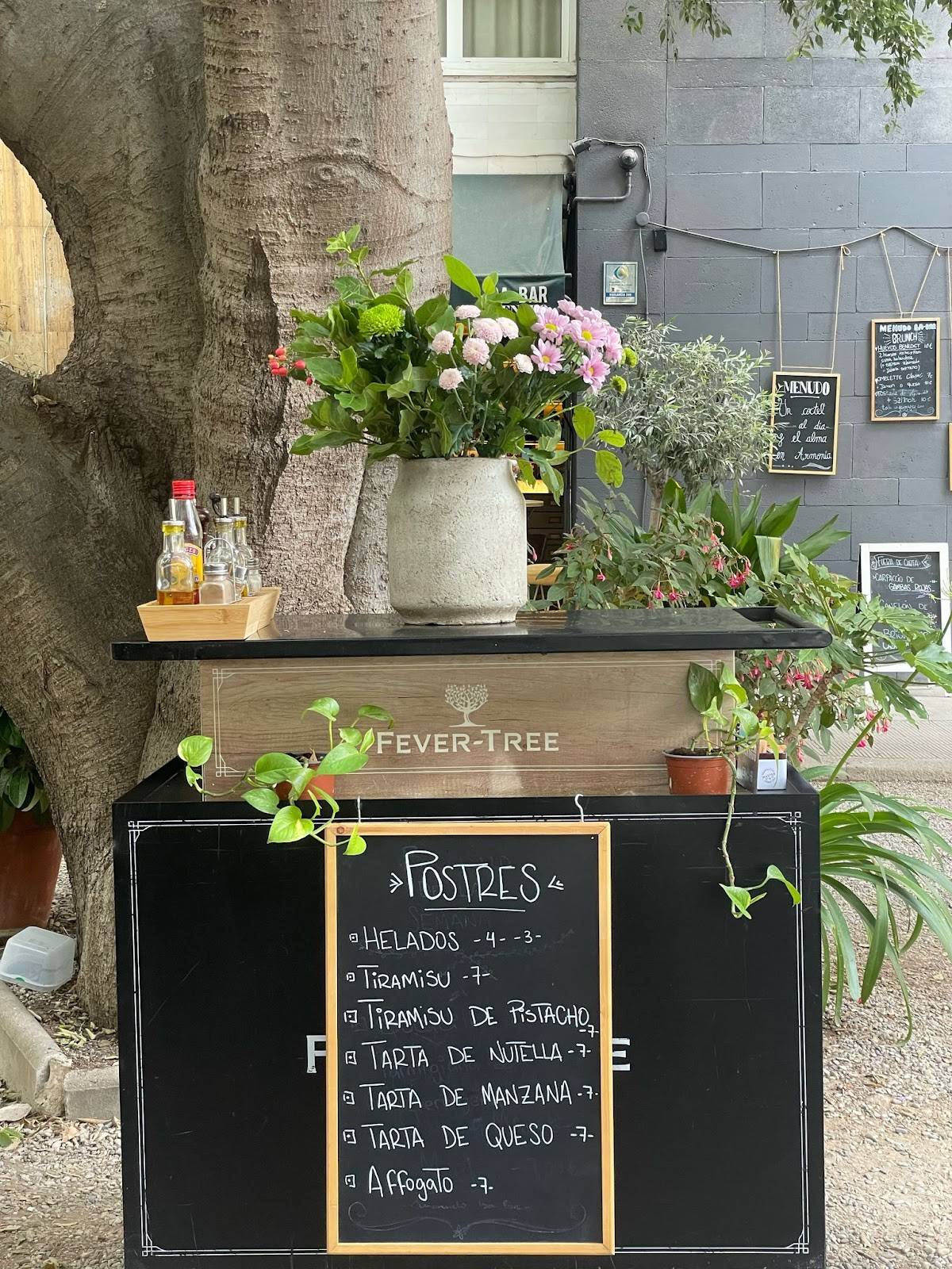 Carta de Menudo Bar, Barcelona