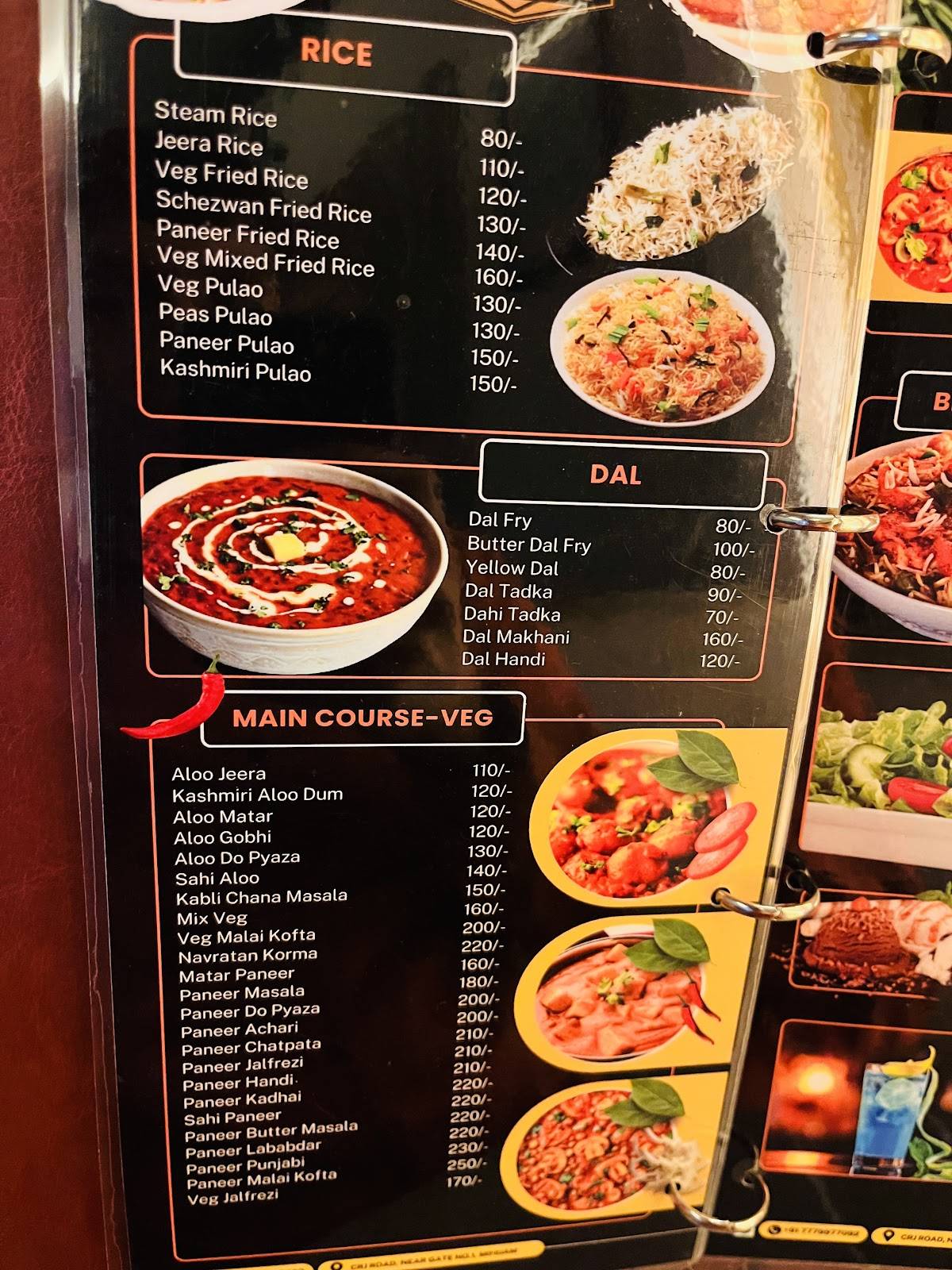 Menu at Rasoi Mahal Restaurant, Mihijam