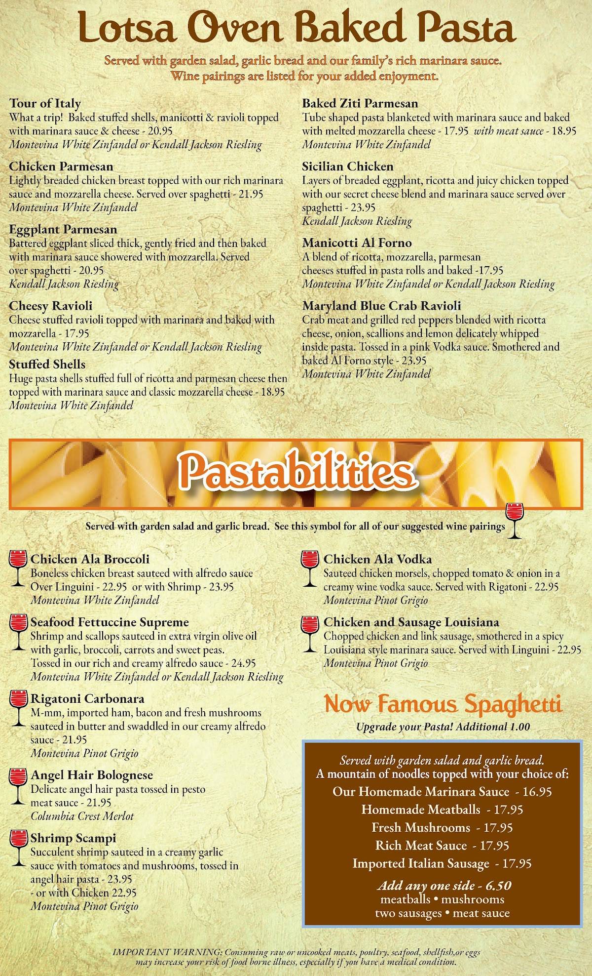 Menu at Miltonian Pizzeria & Wing House, Milton, 618 Mulberry St