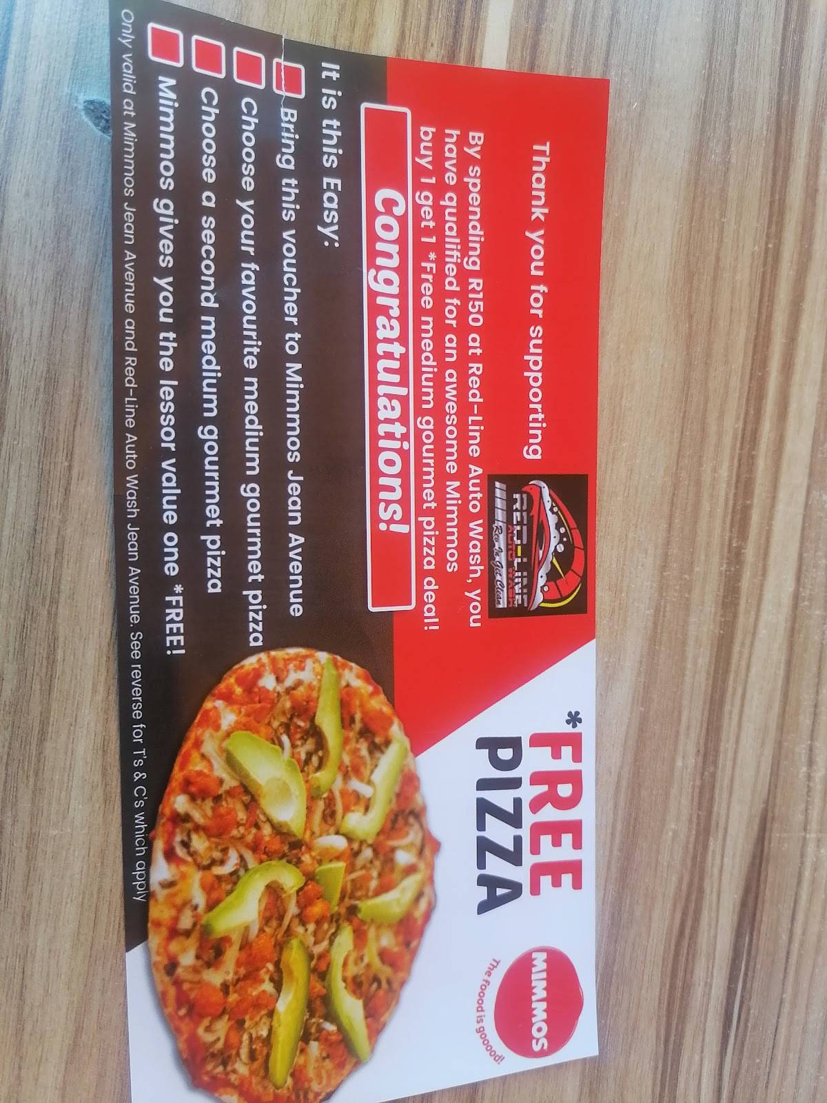 Menu at Mimmos Centurion restaurant, Centurion, 4