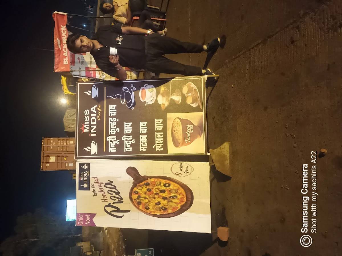 Menu at Miss India Cafe, Tundla