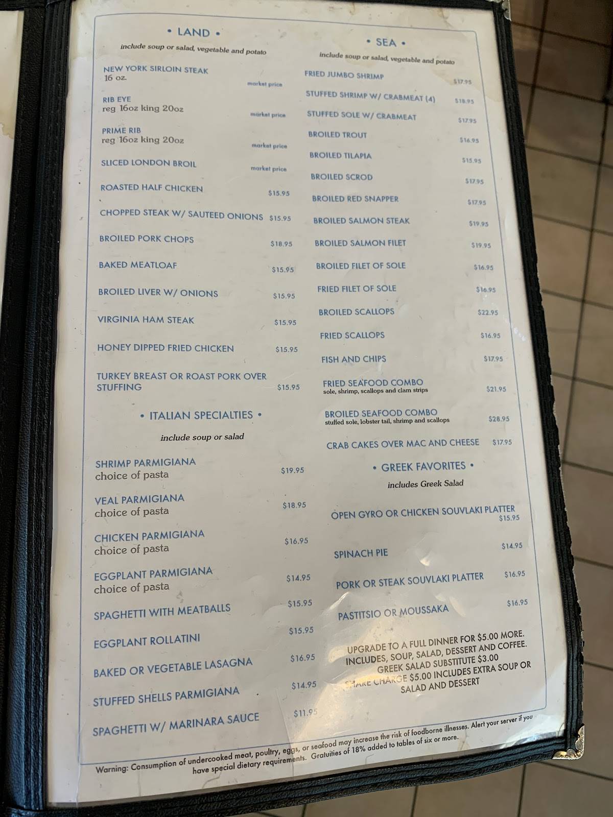 Menu at Miss Monticello Diner restaurant, Monticello, 405 Broadway #1