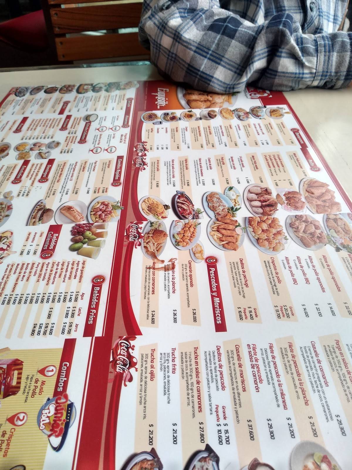 Menu at Mister Pollo La colina restaurant, Pasto, Calle 18 No.41a1