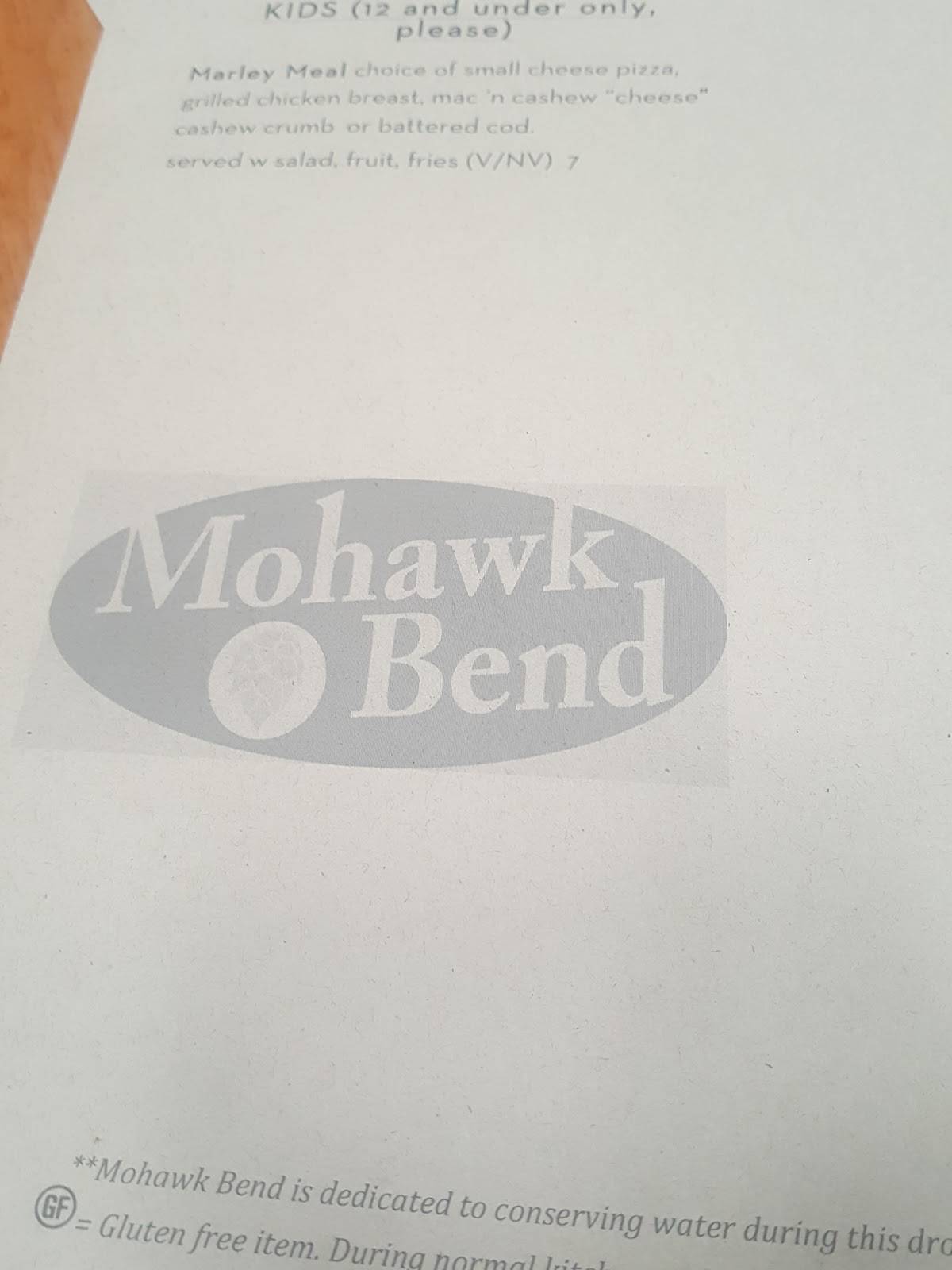 Menu at Mohawk Bend pub & bar, Los Angeles