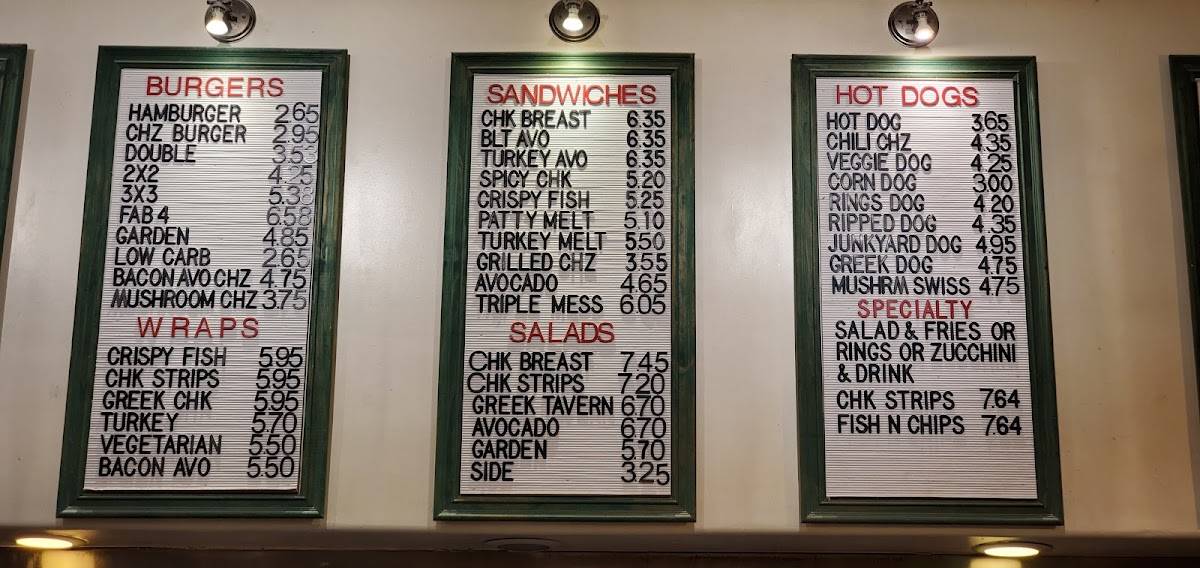 Menu at Money Pit fast food, San Marcos