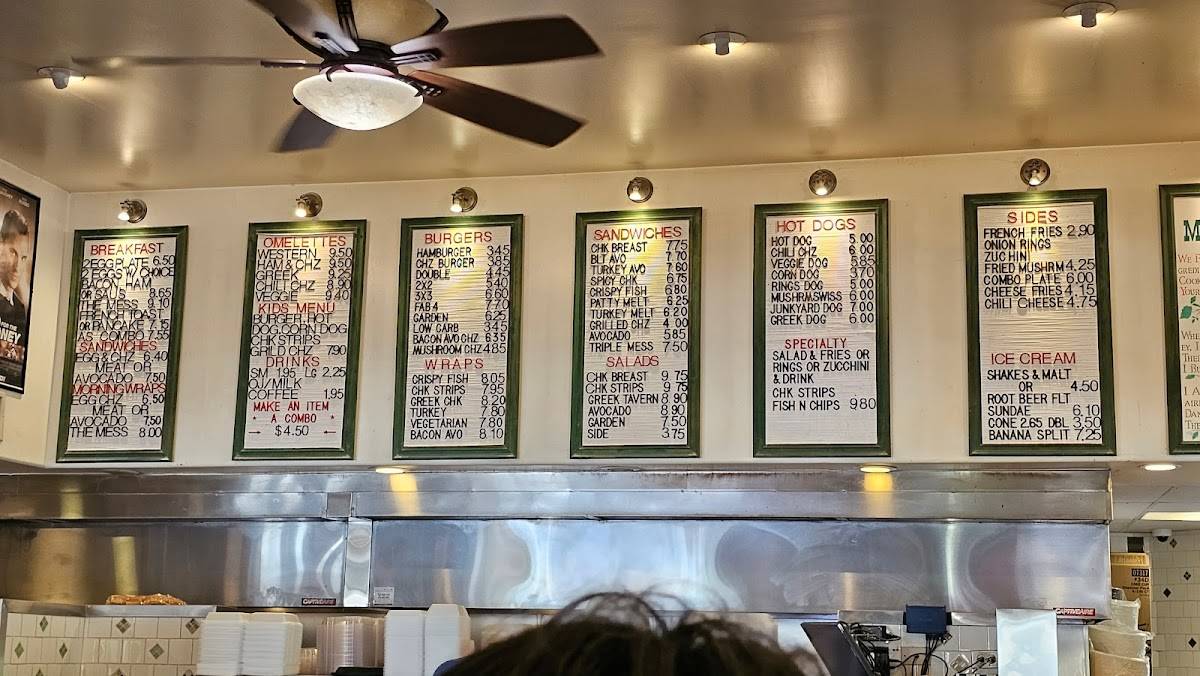 Menu at Money Pit fast food, San Marcos