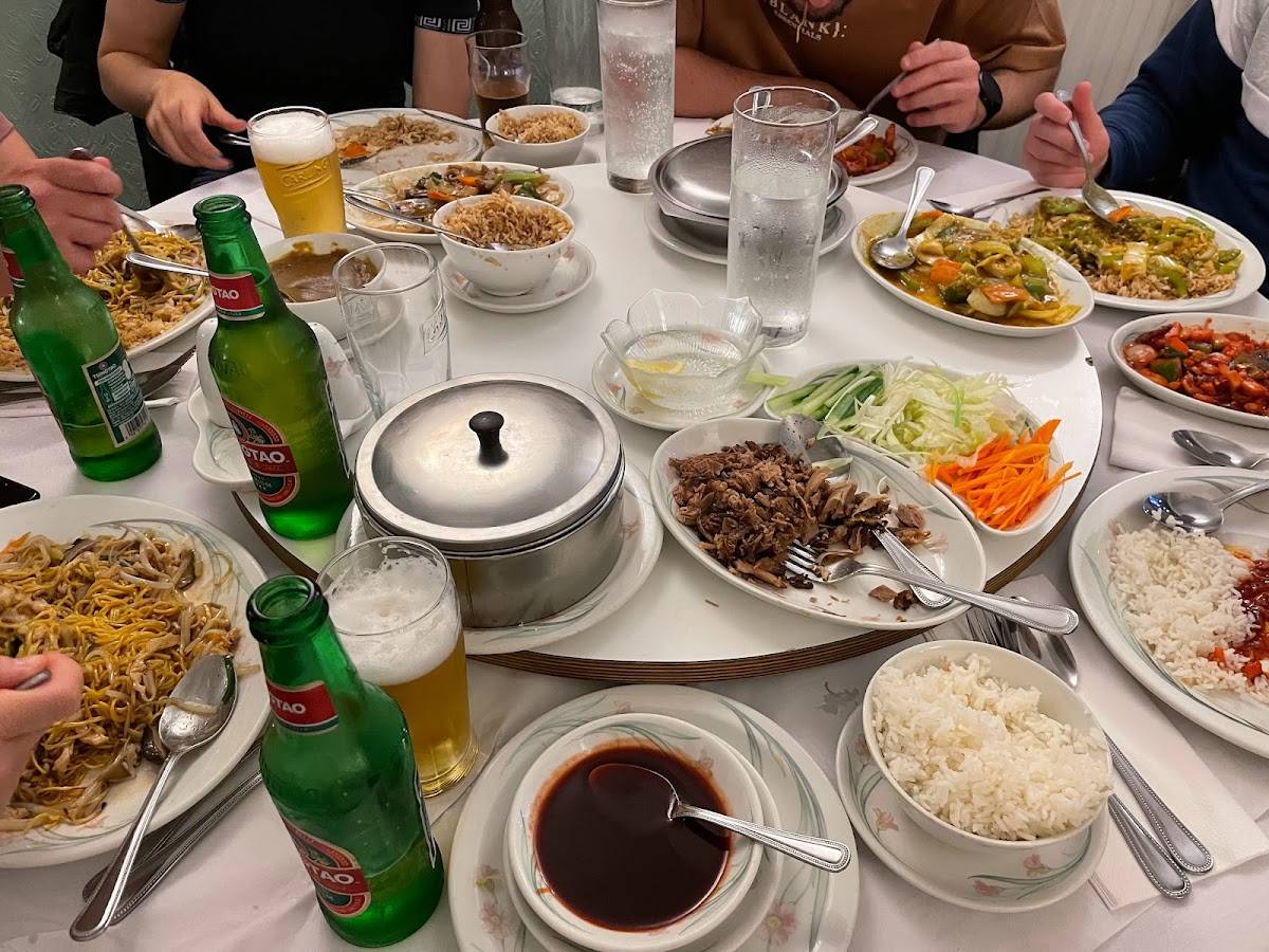 Menu at Mr Wong's restaurant, Redcar