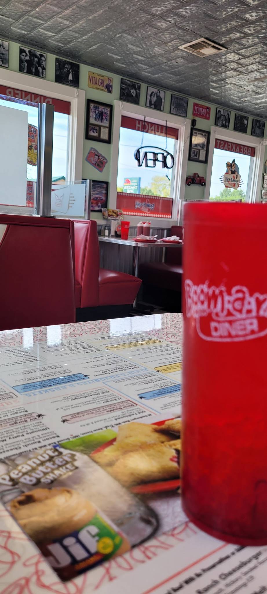 Carta del restaurante Boomarang Diner, Muskogee, W Okmulgee Ave