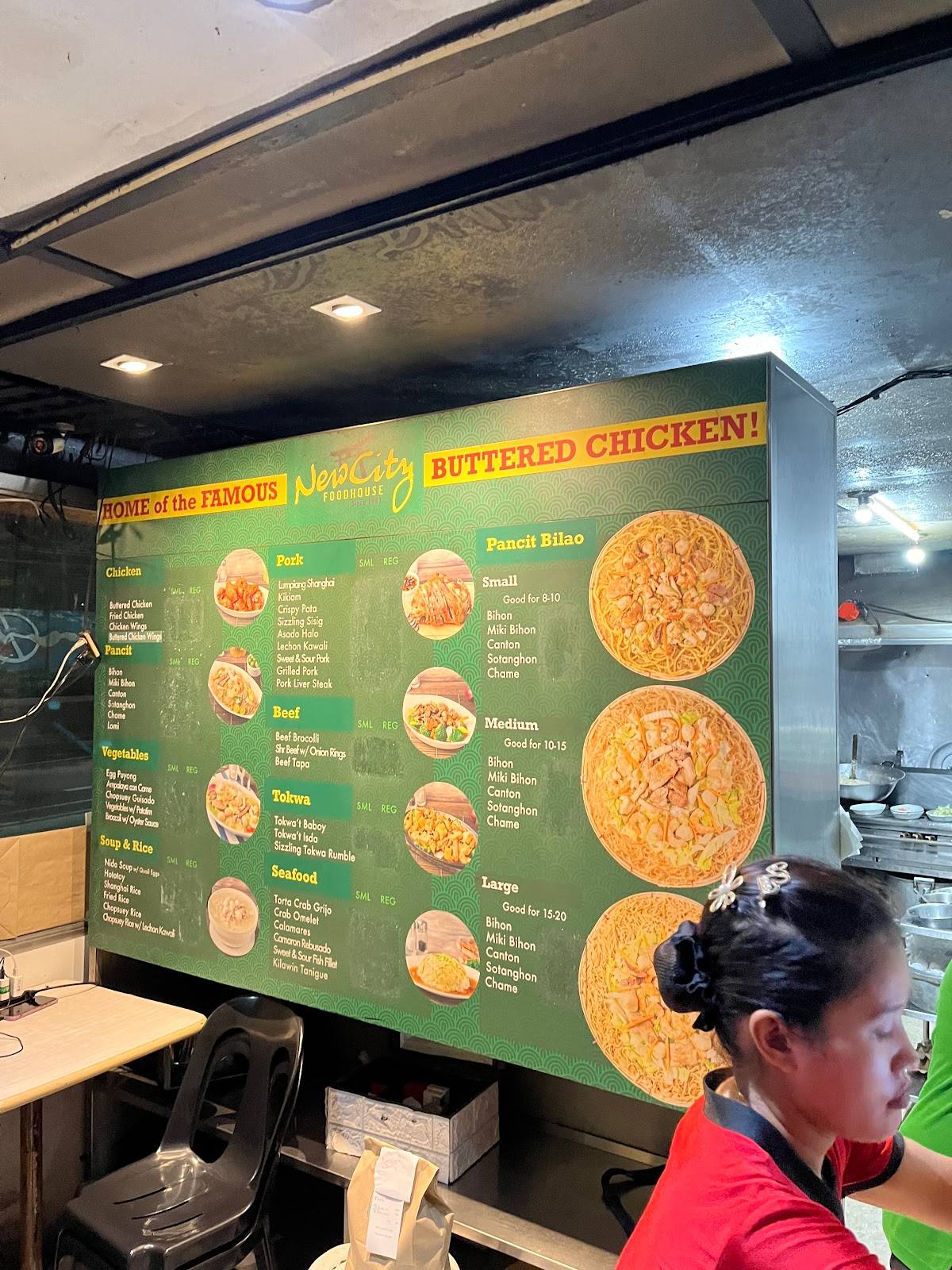 Menu at New City Food House (Main Branch) restaurant, Quezon City