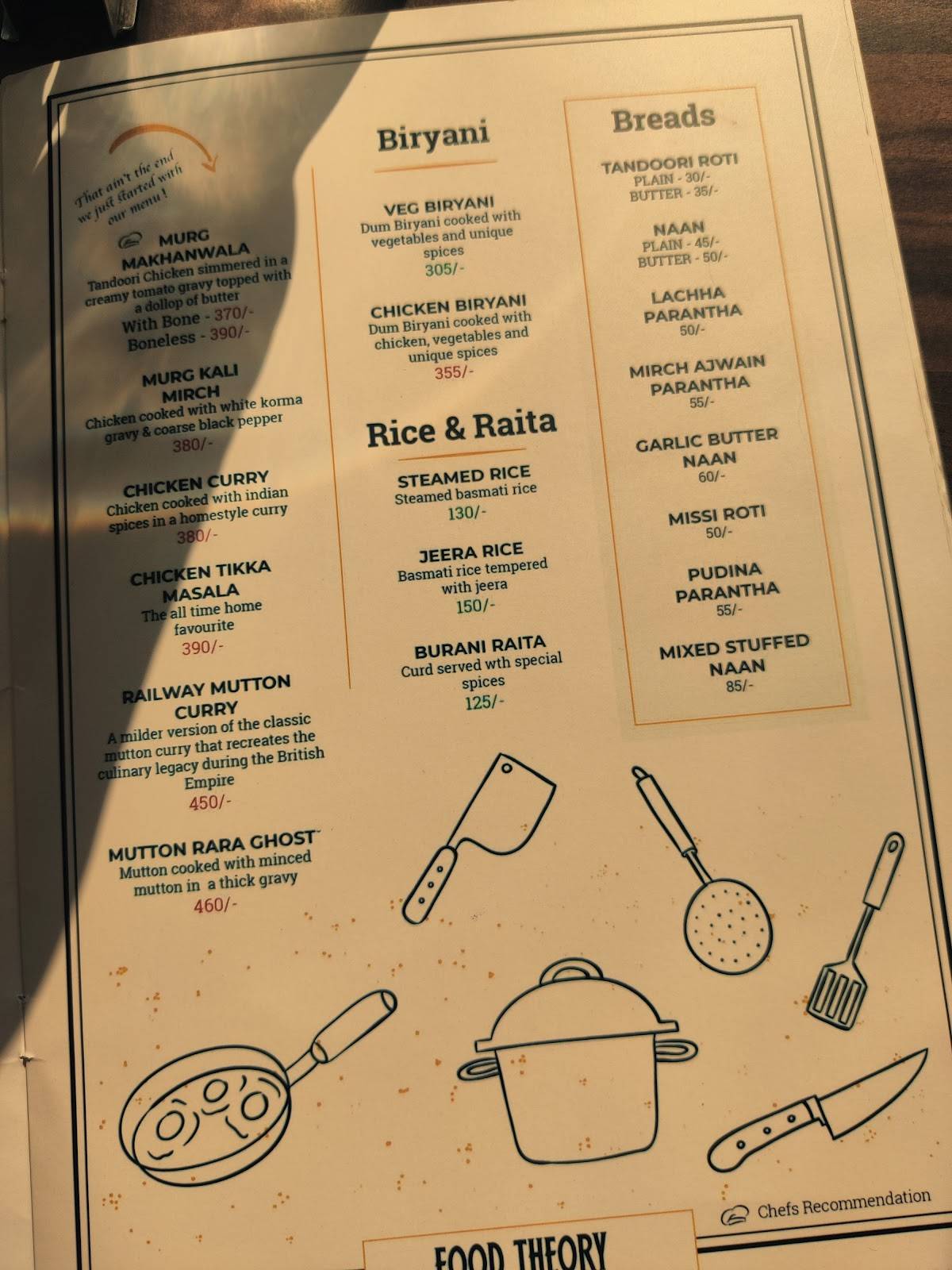 Menu at Food Story Restaurant, New Delhi, Shop No 13 & 14 Triveni Complex