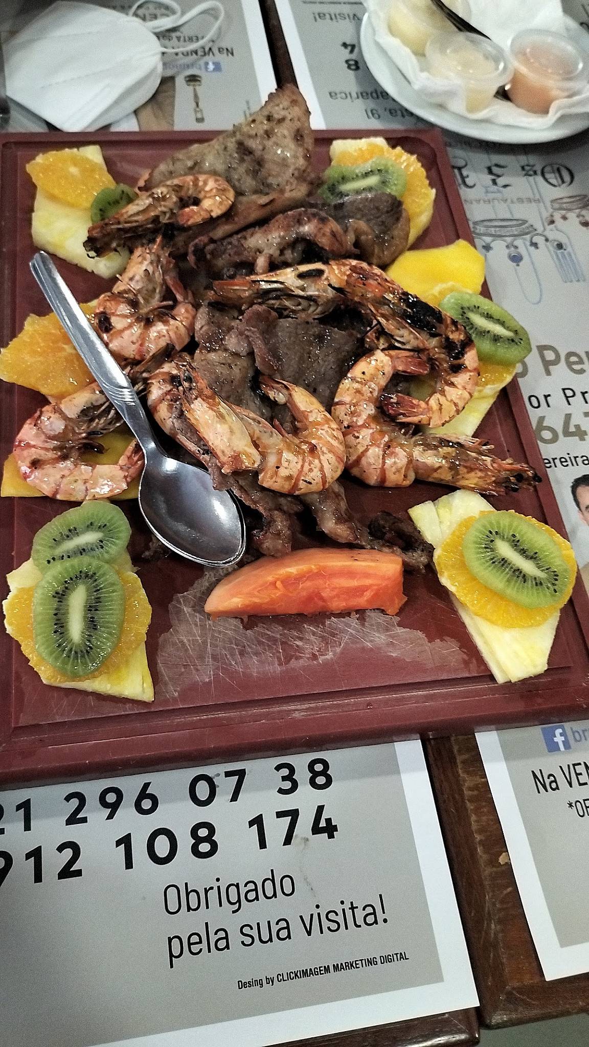 Menu em O Chico os 3 Reis restaurante, Charneca de Caparica