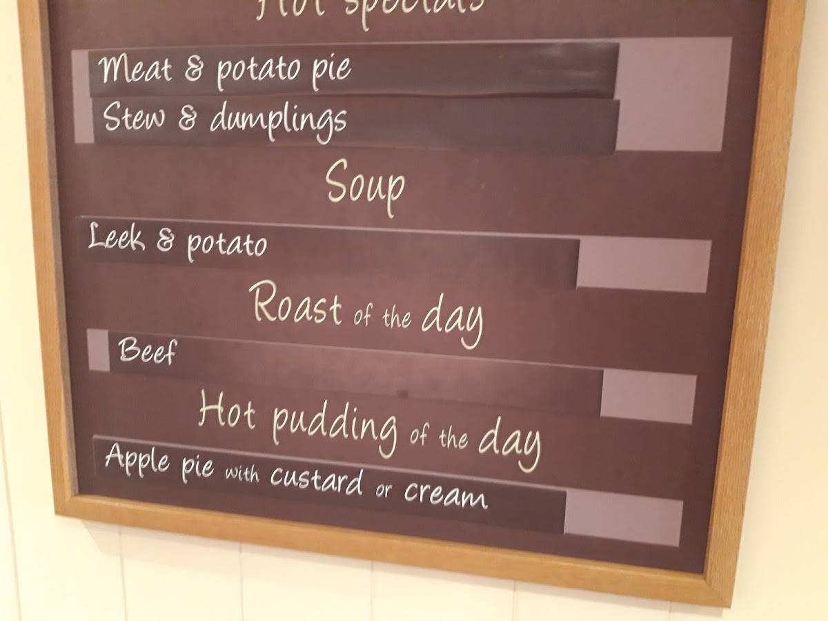 Menu at Orchard Café cafe, Scarborough, 71 Newborough