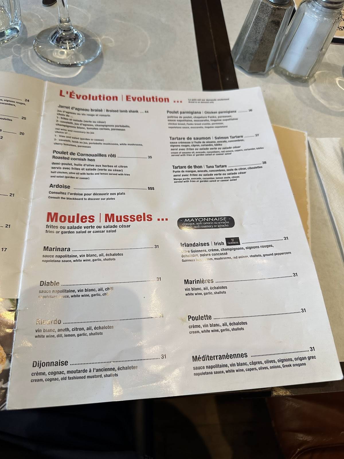 Menu au Ottavio pizzeria, Laval, Blvd. Saint-Martin O