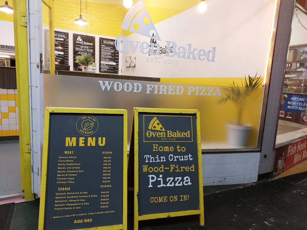 Speisekarte von Oven Baked, Fish Hoek restaurant, Kapstadt, 146b Main Rd