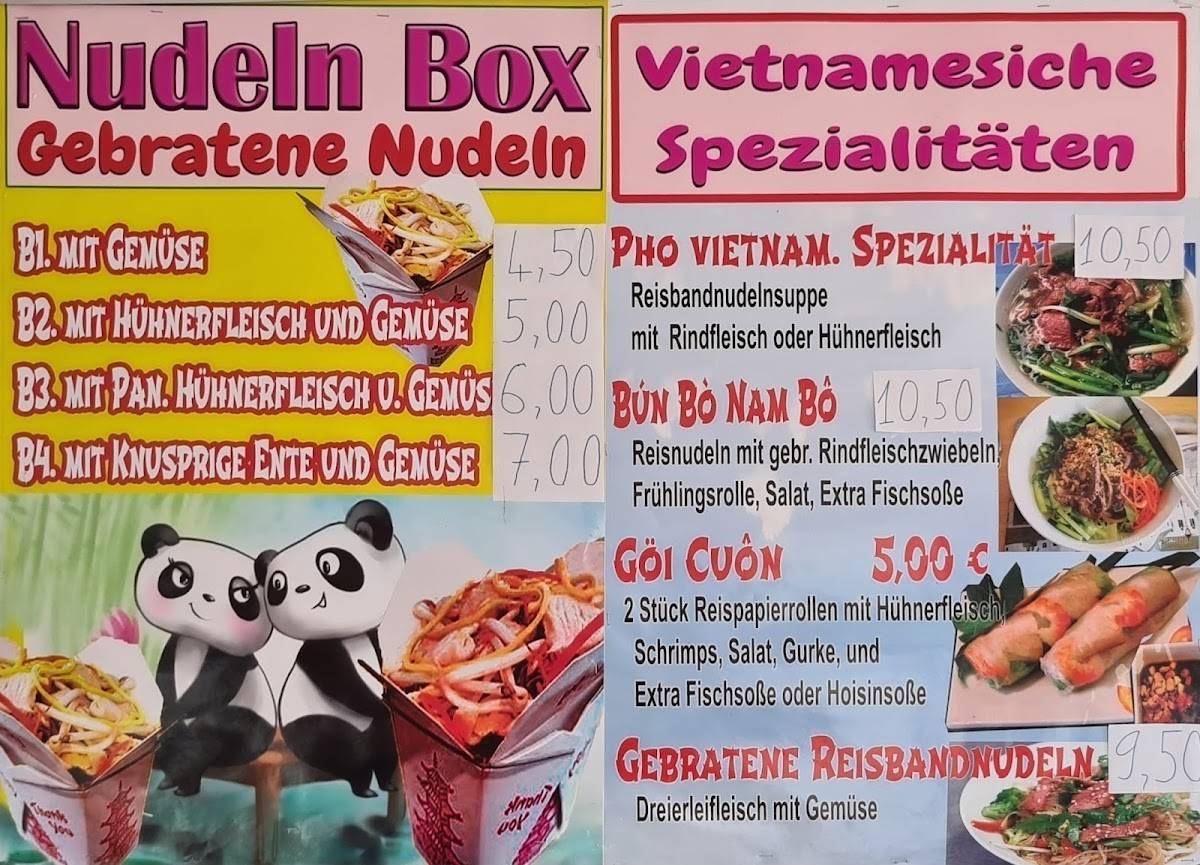 Speisekarte von Panda To Go Asia Imbiss pub & Bar, Alzey