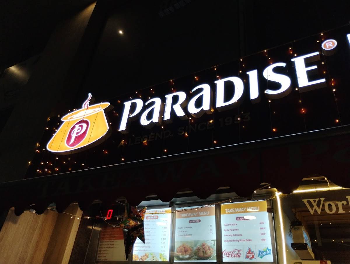 Menu at Paradise Biryani Manikonda, Hyderabad