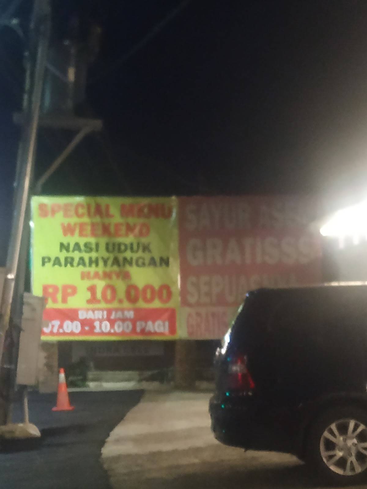 Menu at Parahyangan Hill Warung Khas Sunda Sentul Bogor restaurant ...