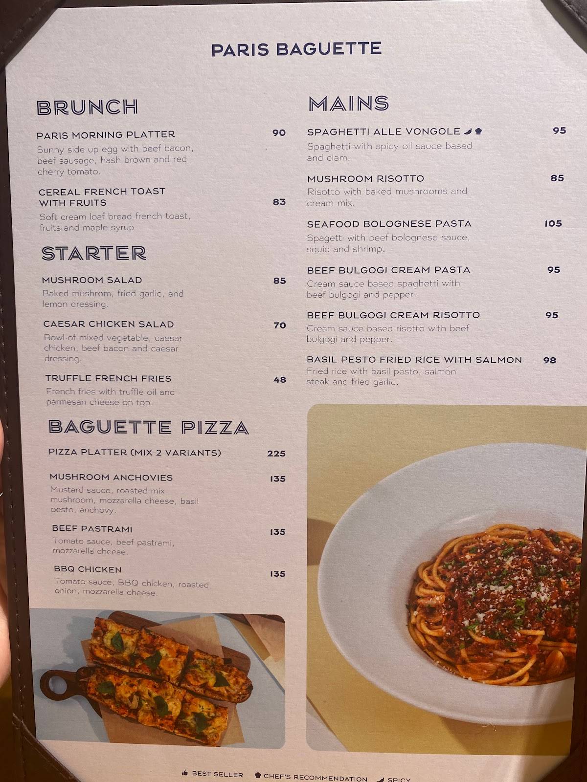 Carta de Paris Baguette - Senayan City, Central Jakarta