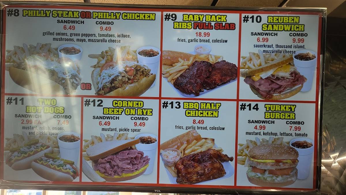 Menu at Perros Brothers Gyros fast food, Olympia Fields
