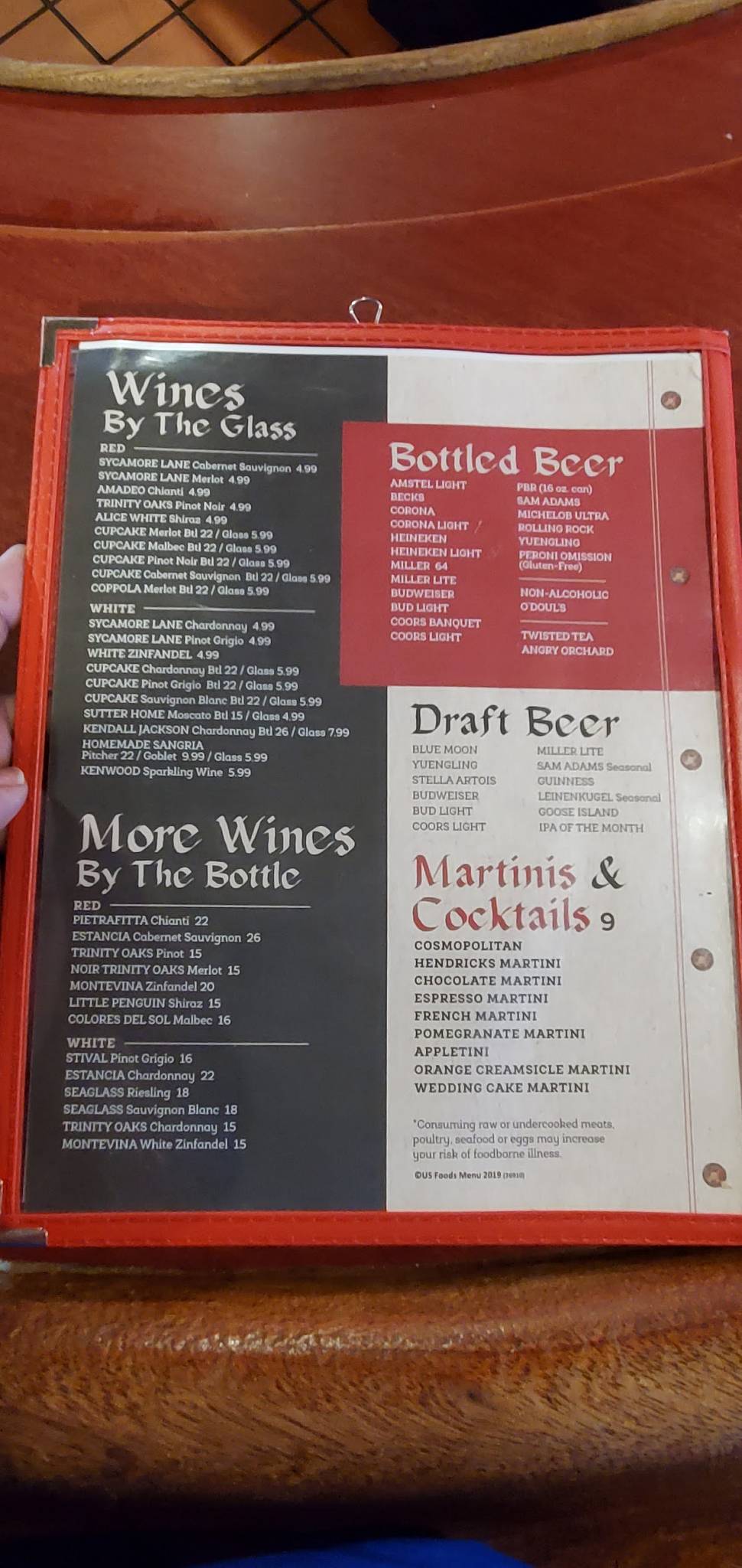 Menu at Pete's Steakhouse Tavern, Hamilton Township